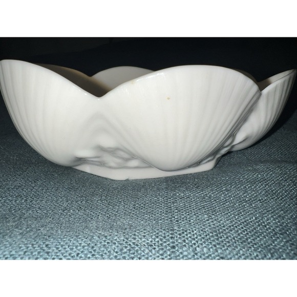 Belleek | Dining | Vintage Belleek Shell Candy Dish Unmarked | Poshmark
